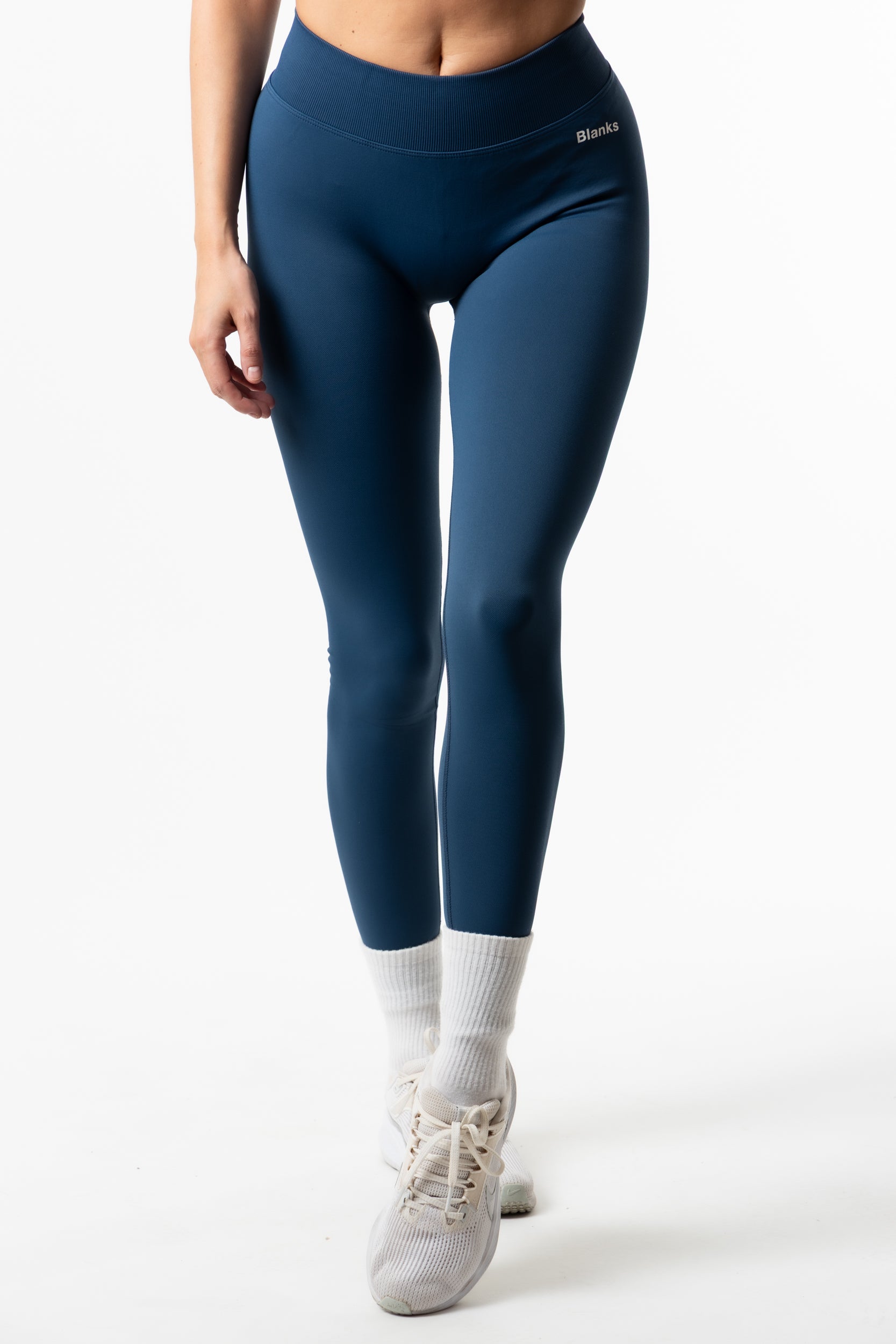 Leggins Push Up Seamless Tropical Blue – blanks.it